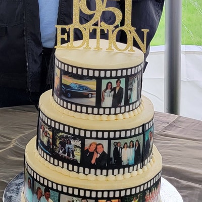 Limited 1951 Edition Cake Topper, Birth Year Cake Topper, 72nd Birthday ...