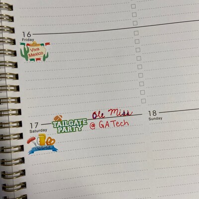 HOLIDAYS and NATIONAL Days Of... the Year Stickers for Passion Planner ...