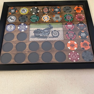 Personalized Engraved Poker Chip Frame Display Insert Fits 36 - Etsy