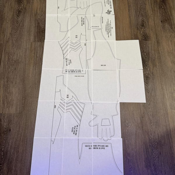 Deadpool & Wolverine Mask Sewing Pattern for Superhero Cosplay - Etsy