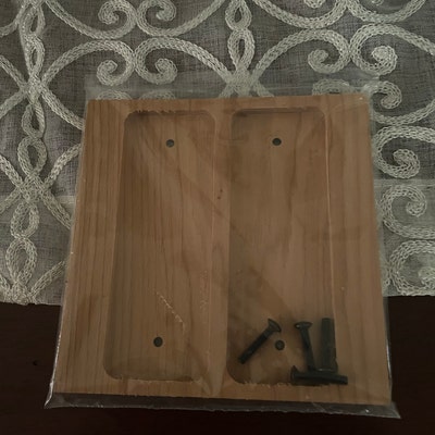 Wenge Wood Switch Plate Covers Modern Wood Light Switch Cover - Etsy