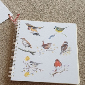 Bird Notebook. British Bird Notebook. Hand Made. Originally Hand ...