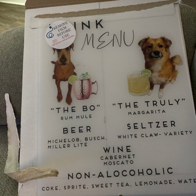 Blank White Acrylic Dry Erase Writing Board With Standoffs Wall ...