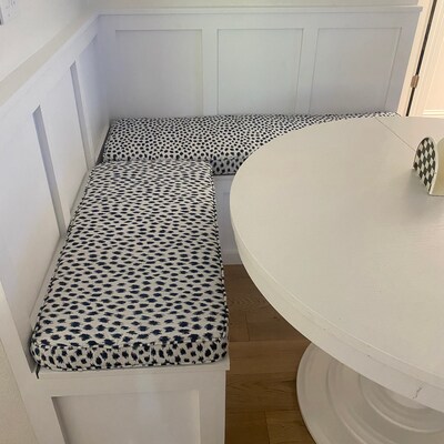 Kitchen Dining Banquette Bench Cushions Custom Made EXAMPLE - Etsy
