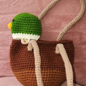 PDF Download* Crochet Duck Bag Pattern - Etsy