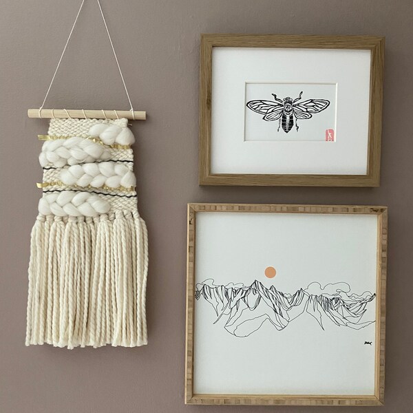 Capybara Linocut Block Print Rodent - Etsy