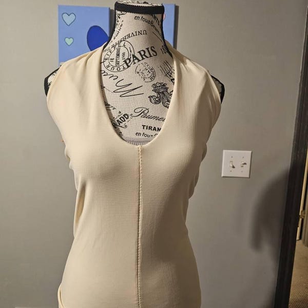 Lia Top Sewing Pattern, Mandarin Collar Wrap Top Side Tie Tank Sewing Pattern, Digital Pdf ...