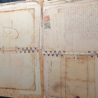 Layered Junk Journal Kit, Printable Junk Journal, Digital Journal Kit ...