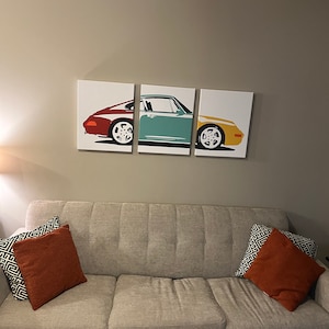 C8 Corvette Color Codes Set of 3 Large Prints Original Wall Art Large ...