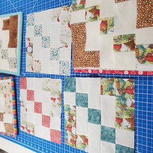 Ruby Roads Digital Quilt Pattern Fat Eighth/fat Quarter Quilt Pattern a ...