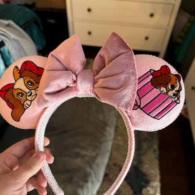 Max & Roxanne Embroidery Ears, Goofy Movie - Etsy