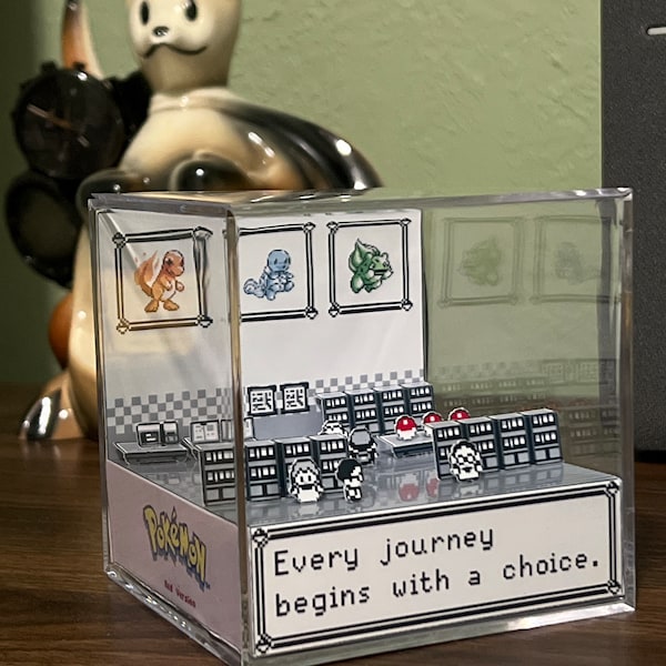 Futurama Display Cube - Fan Art VSYNCART 3D Art Box - Etsy