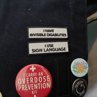 Disabled is Not a Bad Word Patch, Disability Pride Patch, Disabled ...
