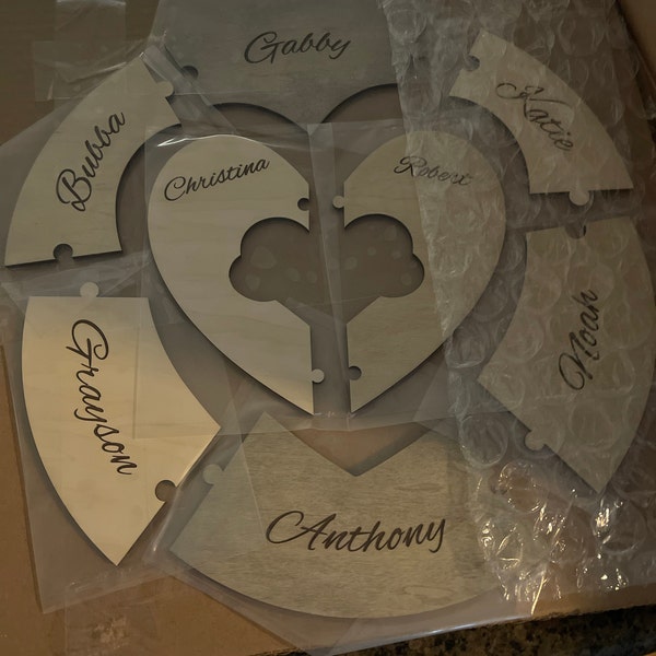 Unity Wedding Puzzle, Blended Family, Unity Alternative, Wedding ...