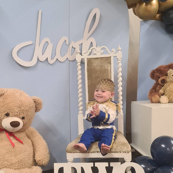 Personalized Baby Prince Charming Costume, Birthday Outfit - Etsy