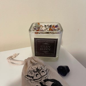 Study Buddy Candles Focus & Concentration Candle Soy - Etsy UK