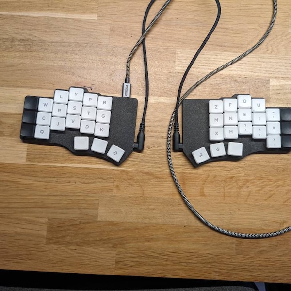 Sofle RGB Choc / Chocolate V2.1 Low Profile Soflekeyboard Split ...