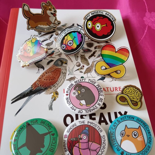 Postcard Pack 3: (9) Art, Print, Neurodiverse, Neurodivergent, Autistic ...