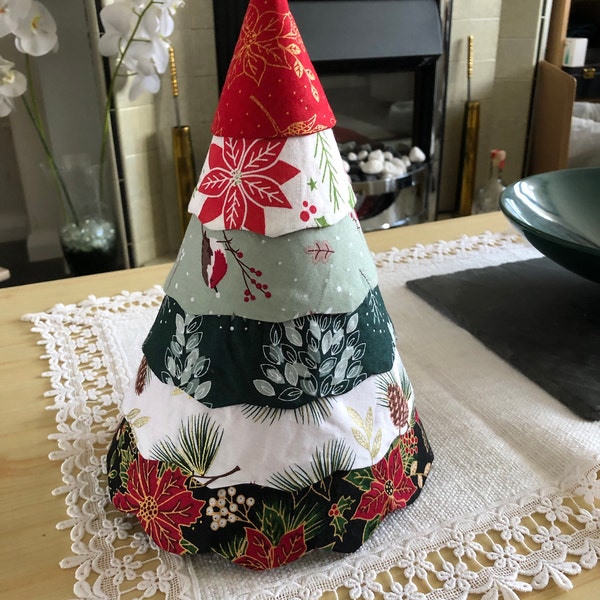 No.155 Fabric Christmas Tree (6-tier), PDF Pattern Only, Hand Sewing ...