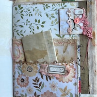 Ocean Waves Junk Journal Pages, Scrapbooking, Nautical, Sea Theme, Blue ...