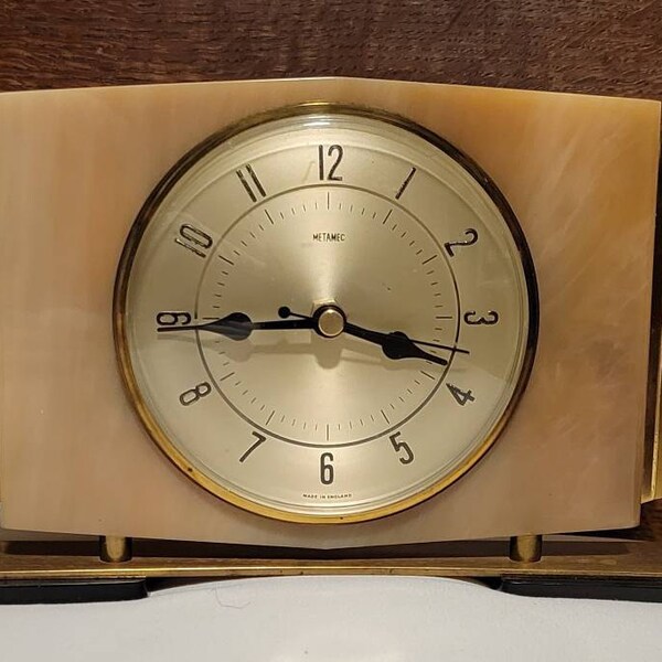 Vintage Metamec Wall Clock - Black and Copper Kitchen Wall Clock ...