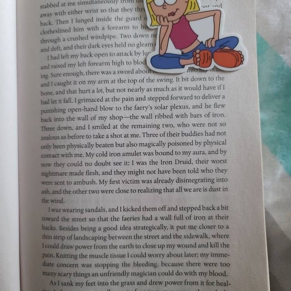 I Look Better Bent Over a Book Sticker Bookish Sticker Funny Sticker ...