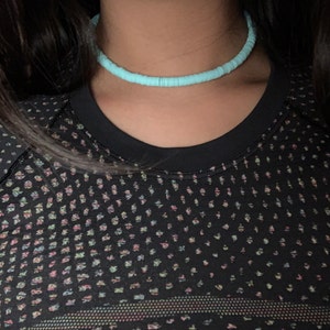 Island Seed Bead Choker Necklace-vsco Choker Jewelry-seed Bead - Etsy