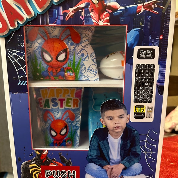 EASTER Vending Machine Template | Canva Editable 16X20 BUNDLE | 14 ...