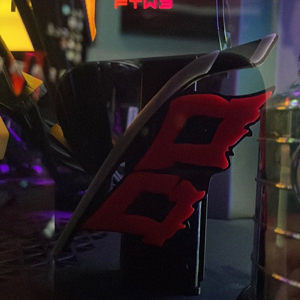 Anti-sag GPU Support Riser With Custom 3D Printed Badges (swappable) - Etsy