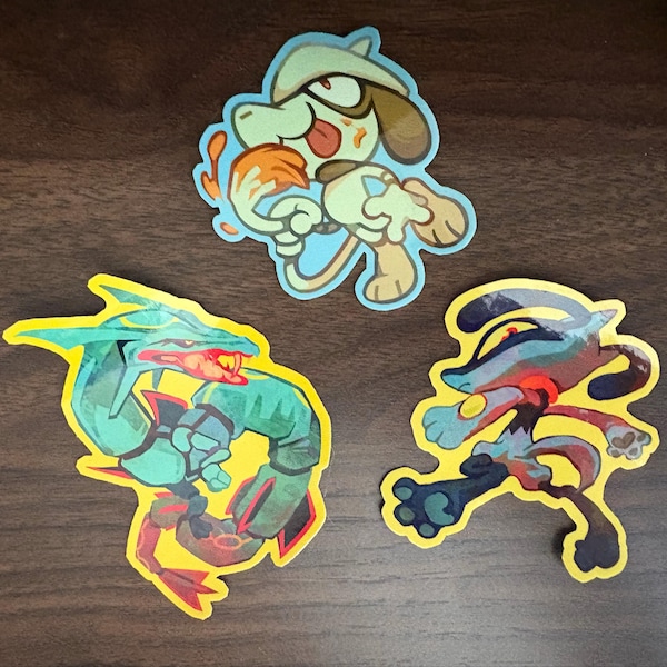 Primarina Brionne and Popplio Stickers - Etsy