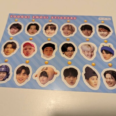 BTS RM LOST Sticker Sheet - Etsy