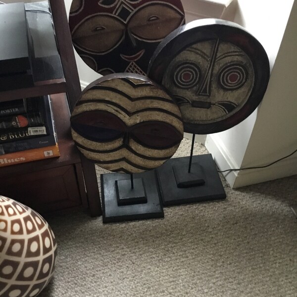 Antique Mandinka Female Warrior Hunter Mahogany Wood Statue - Etsy