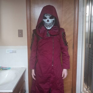 Men's Mad Scientist Howie Lab Red Coat Men's Fashion - Etsy