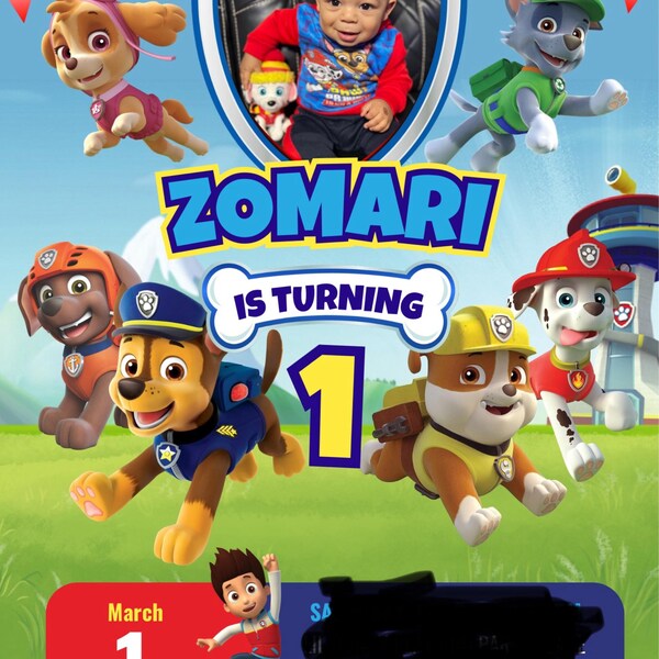 Toy Birthday Invitation, to Infinity and Be One, 1st Birthday ...