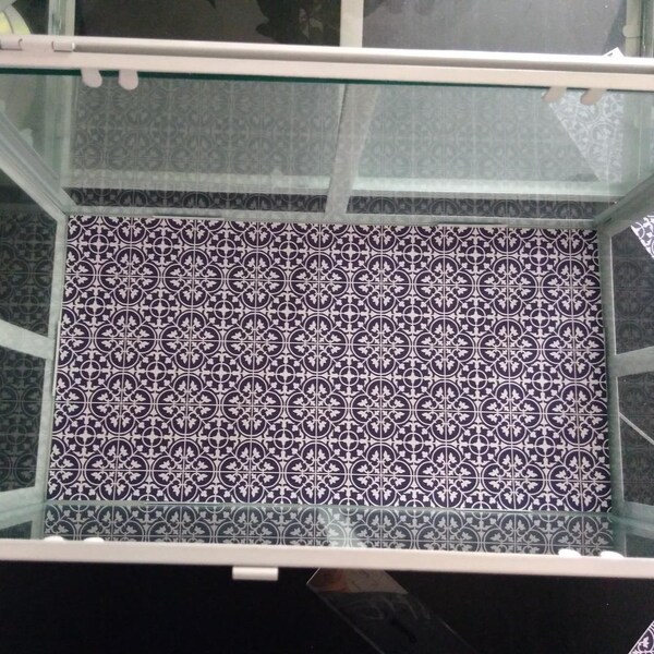 1/12 Cement Tile Effect Dollhouse Miniature Printable Download 8.5 X 11 ...