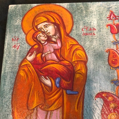 Orthodox Hand Painted Icon Saint Paraskeva of the Balkans - Etsy