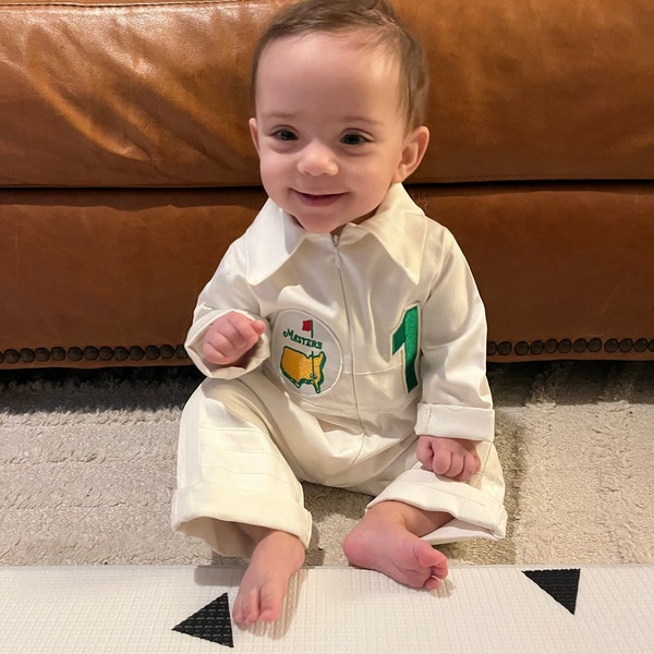 Personalized Golf Long-short Caddy Outfit for Kids*toddler Golf White ...