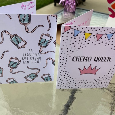 99 Problems Chemo Card Finished Chemo Card Congrats Chemo Done With ...