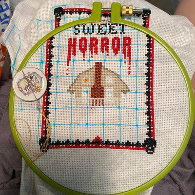 Horror Sweet Horror Amityville House Cross Stitch Pattern Horror Cross ...