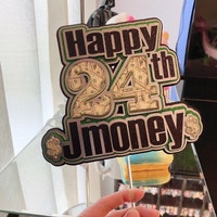 Money Theme Cake Topper Dollar Sign Cake Topper - Etsy Canada