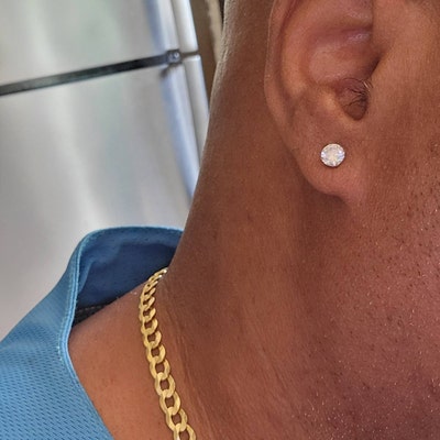 Pave Miami Cuban Curb Link Chain With Heart 6.25mm Created - Etsy