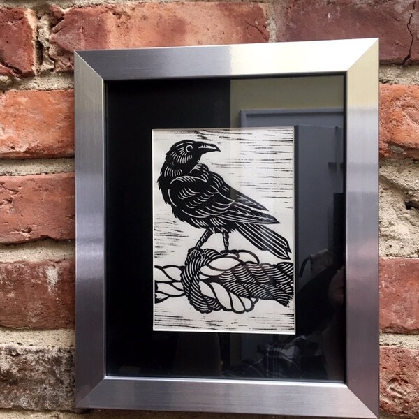 Peony Linocut Block Print - Etsy