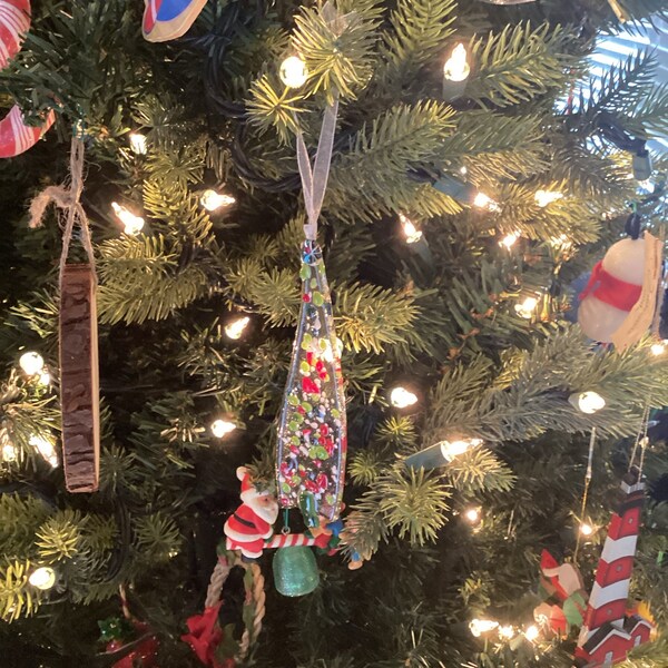 Funky Tree Ornament - Assorted Colors - Etsy