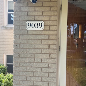 6 Inch Traditional & Modern House Numbers Letters - Etsy