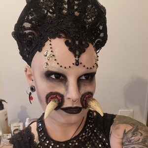 Waist Belt miss. Gothic Belt Made With Glossy Pvc. O-ring and Metallic ...