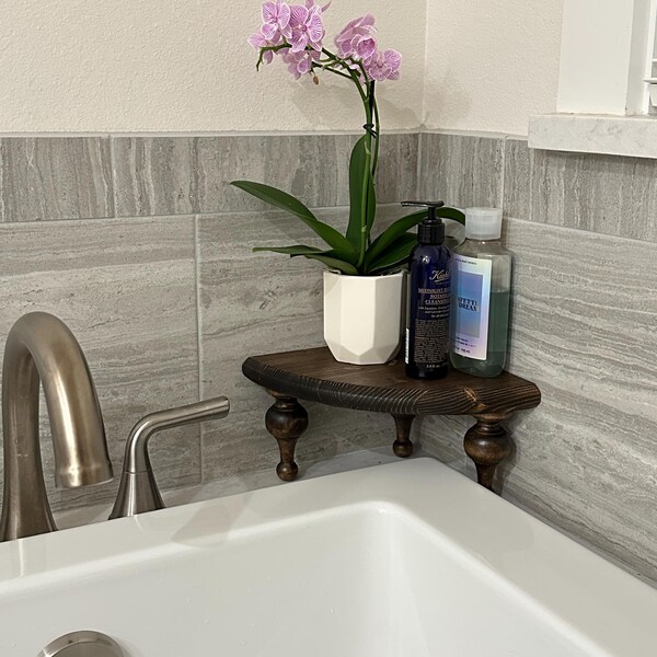 Wood Riser With Feet Modern Farmhouse Decor Rustic Home Decor Table ...