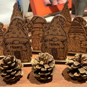 Christmas Personalised Gonk Decorations Place Names - Etsy UK