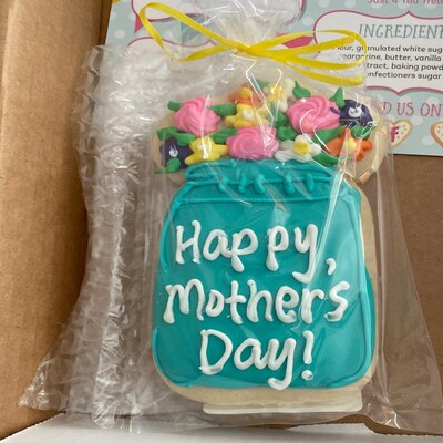 Mother's Day Cookies, Mother's Day Gift, Mother's Day Gift for Grandma ...
