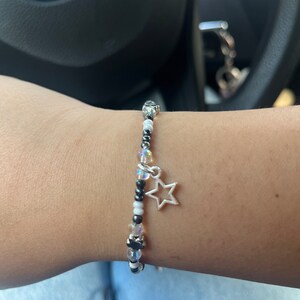 Acubi Styled Bracelets Series 1 Black White Beaded Bracelets Beaded ...