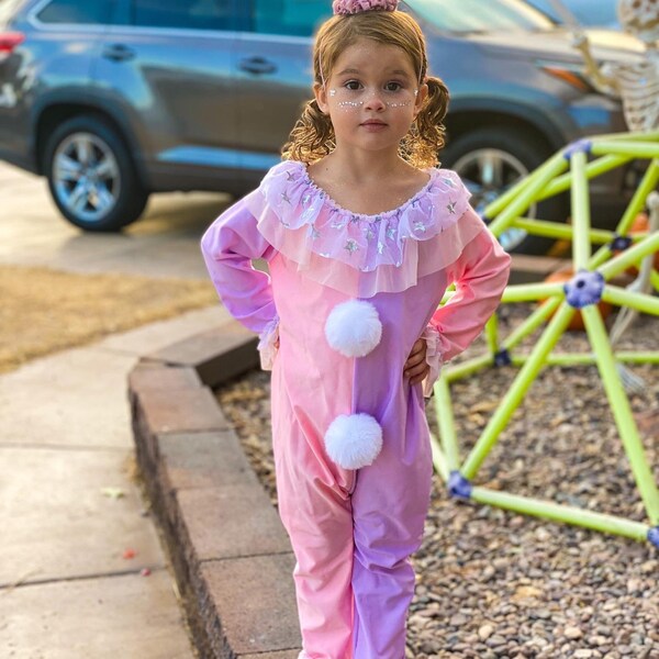 Kids Clown Costume/vintage Clown/clown Costume/kids Halloween Costume ...